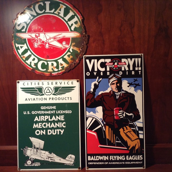 Vintage Sinclair Sign - Etsy