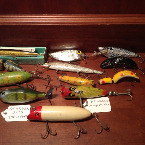 Antique Fishing Lure - Etsy