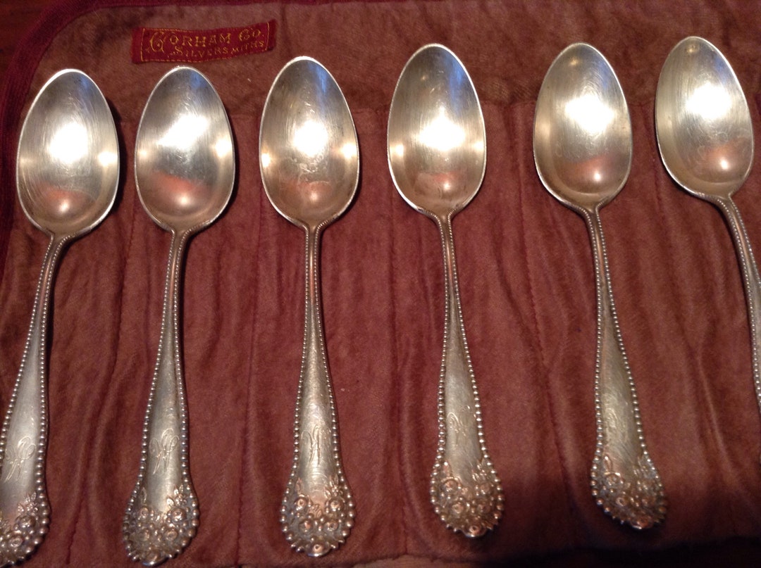 Rare 12p Set of Gorham Co Silversmith Sterling Silver Spoons - Etsy