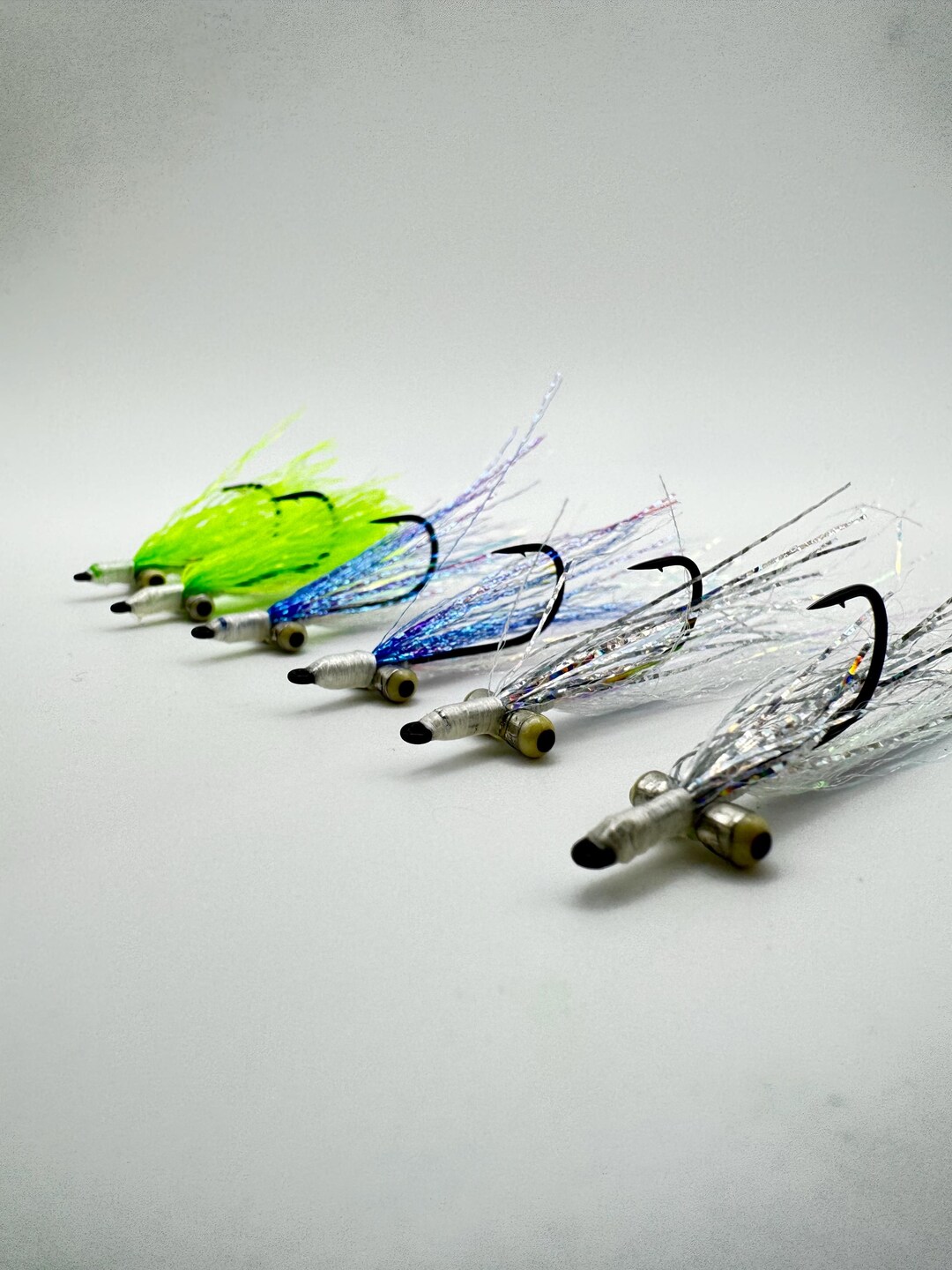 Kreelex Minnow Flies-set of 6: Bass, Trout and Panfish Fly Fishing ...