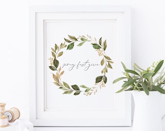 Pray Fast Give Printable Wall Art Catholic Lent Print Pray Fast Give ...