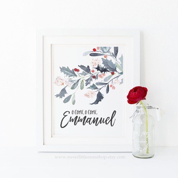 O Come Emmanuel - Etsy