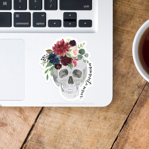Memento Mori Sticker Catholic Decal Laptop Decal Remember Your - Etsy