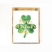 Happy St Patrick's Day Printable Wall Art St Patrick's | Etsy