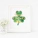 Happy St Patrick's Day Printable Wall Art St Patrick's | Etsy