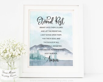 Eternal Rest Print - Etsy
