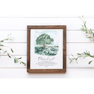 Eternal Rest Grant Unto Them O Lord Prayer Printable Wall Art Catholic ...