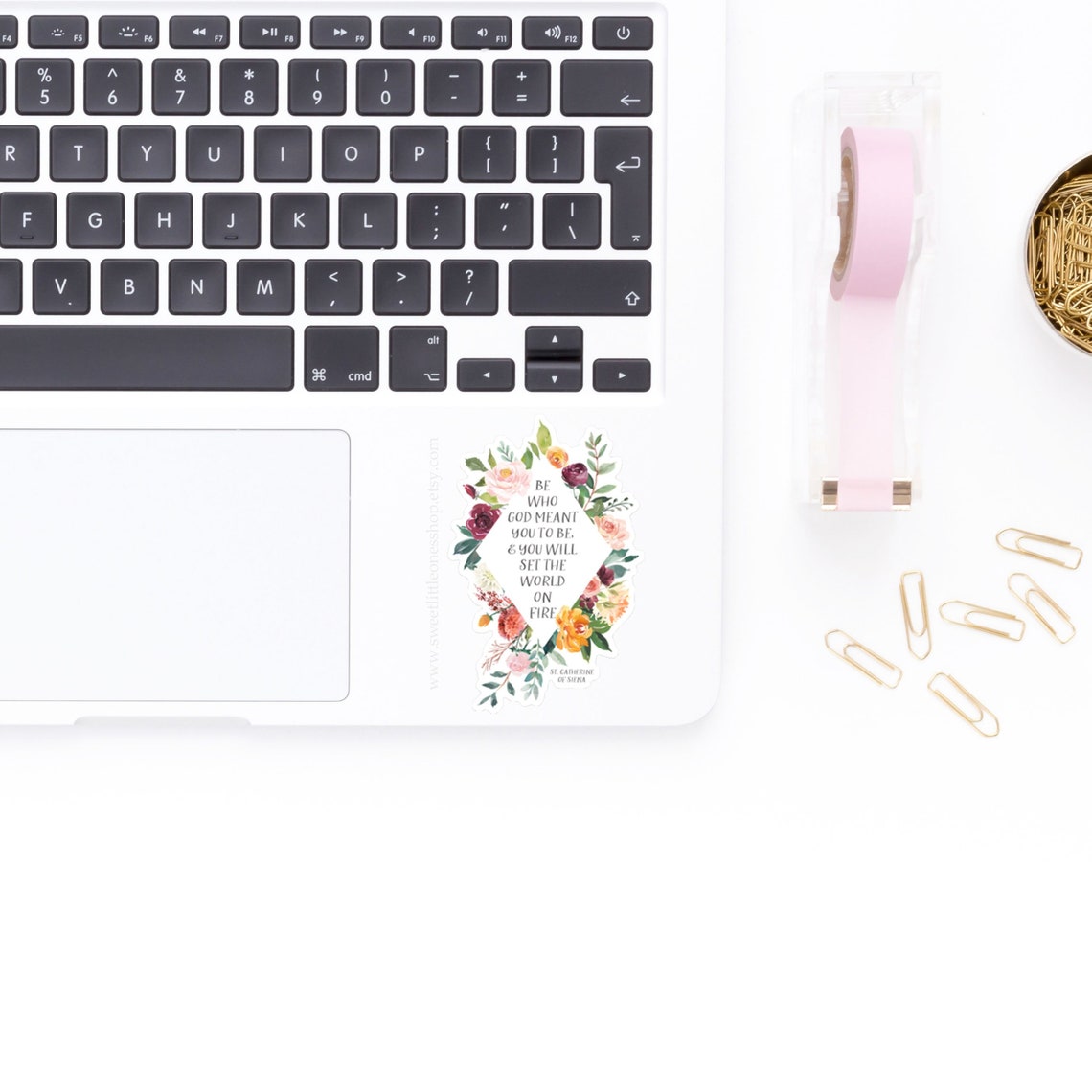 Catholic Sticker Set the World on Fire Sticker Catholic Decal - Etsy