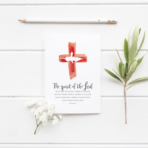 Catholic Confirmation Cards