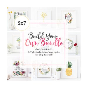 5x7 Build Your Own Bundle Wall Print Set Choose Your Prints Catholic ...