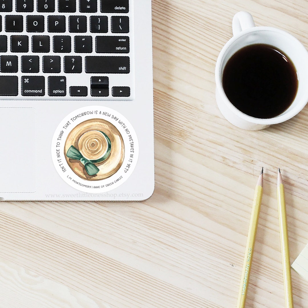 Anne of Green Gables Vinyl Sticker LM Montgomery Decal Laptop Decal ...