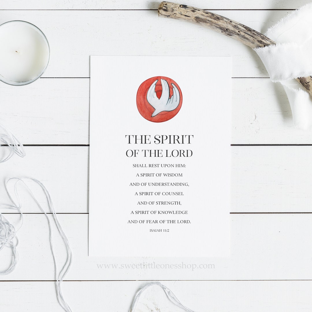 A6 Card Confirmation Card A6 Set of 5 New Catholic Card Gifts of the ...