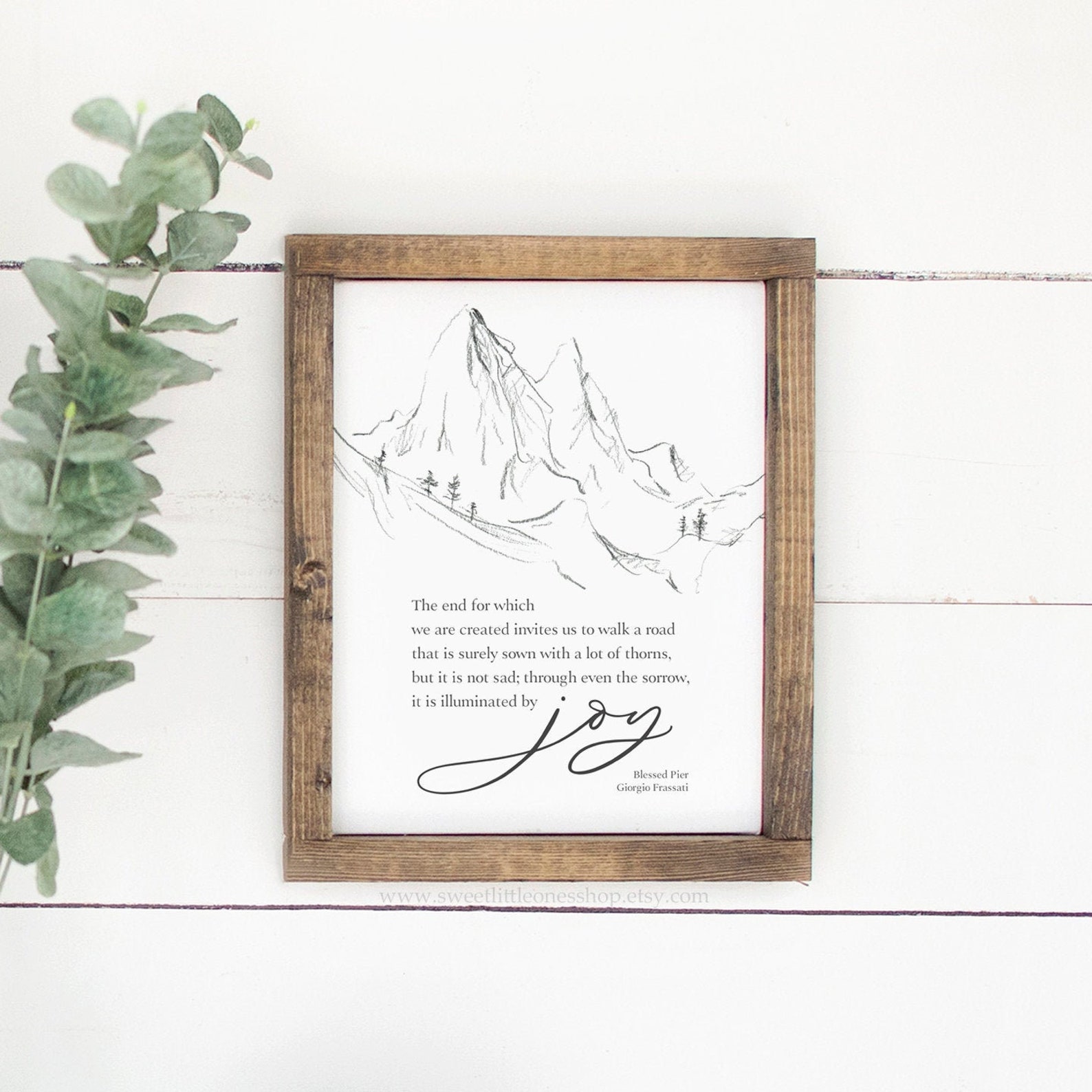 Bl Pier Giorgio Frassati Quote Printable Wall Art Confirmation | Etsy