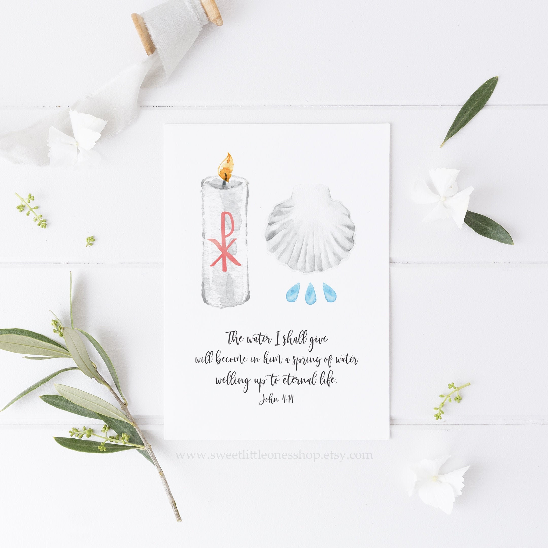 Baptism Shell Catholic