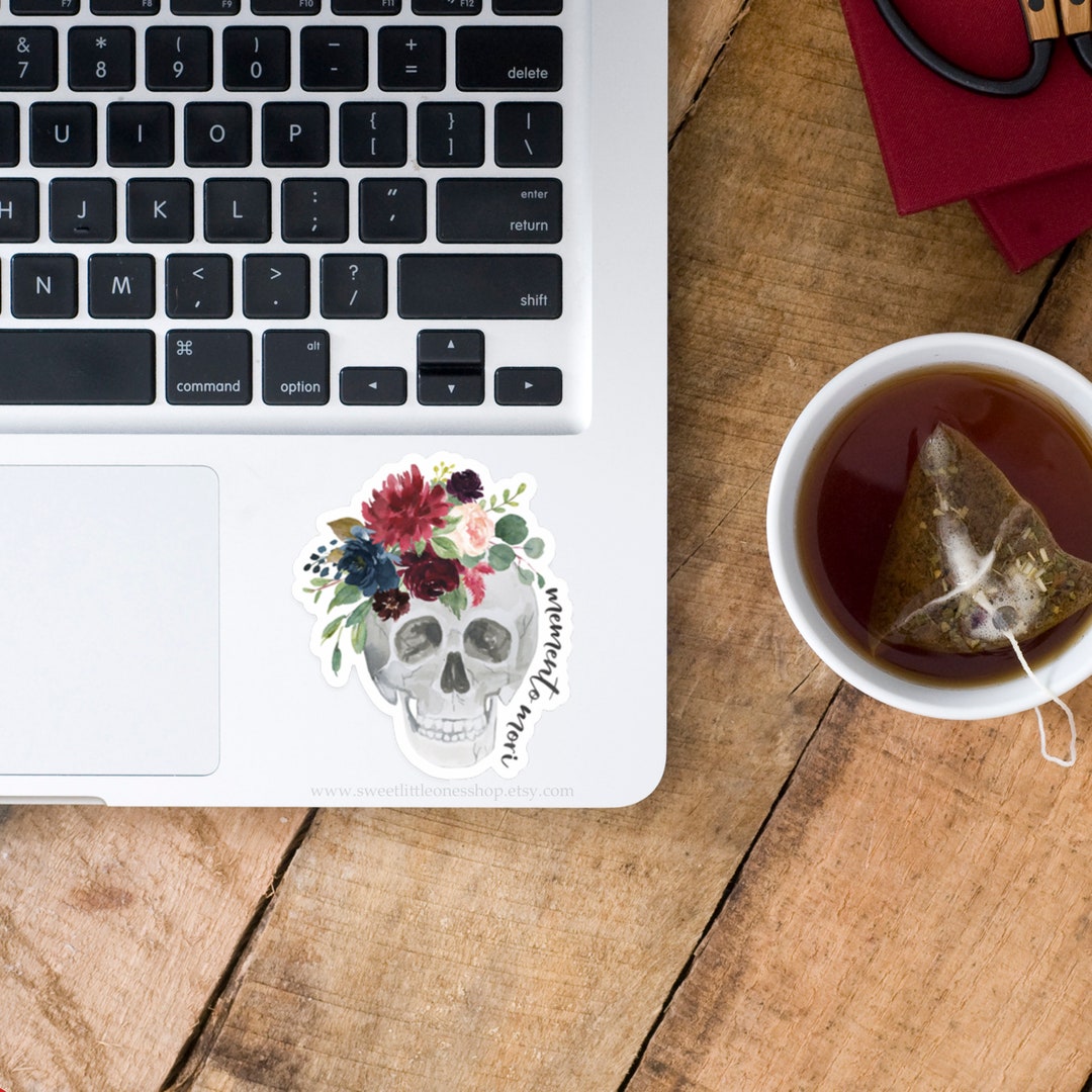 Memento Mori Sticker Catholic Decal Laptop Decal Remember Your Death ...