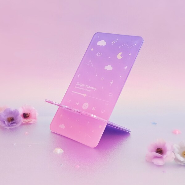 Pink Phone Stand - Etsy