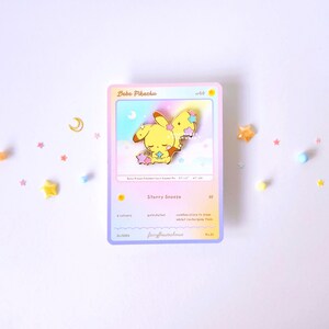 Celestial Dreamy Sleepy Pikachu Sticker | Sleepy Pika Pika Babies ...