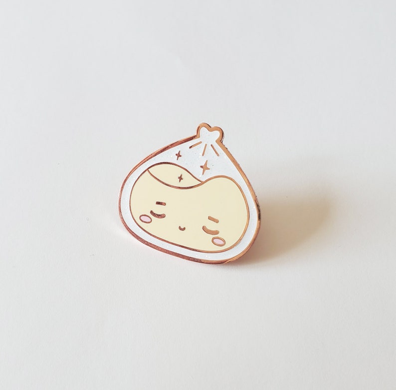 Kawaii Happy Sleepy Dim Sum Dumpling Pins Xiao Long Bao - Etsy