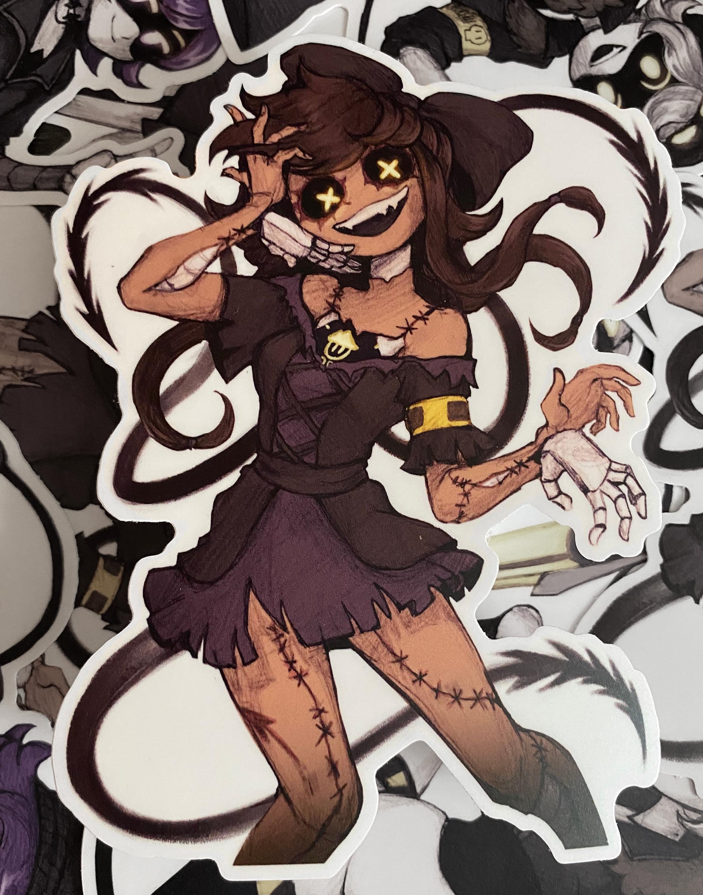 Murder Drones Vinyl Stickers (6") - Etsy