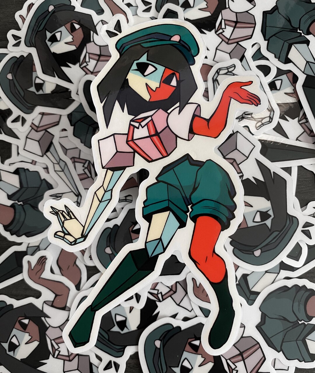 ENA Vinyl Sticker - 6" - Etsy