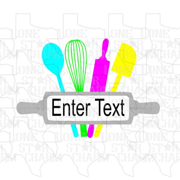 Baking Utensils Svg - Etsy