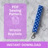 Wristlet PDF Sewing Pattern - Etsy