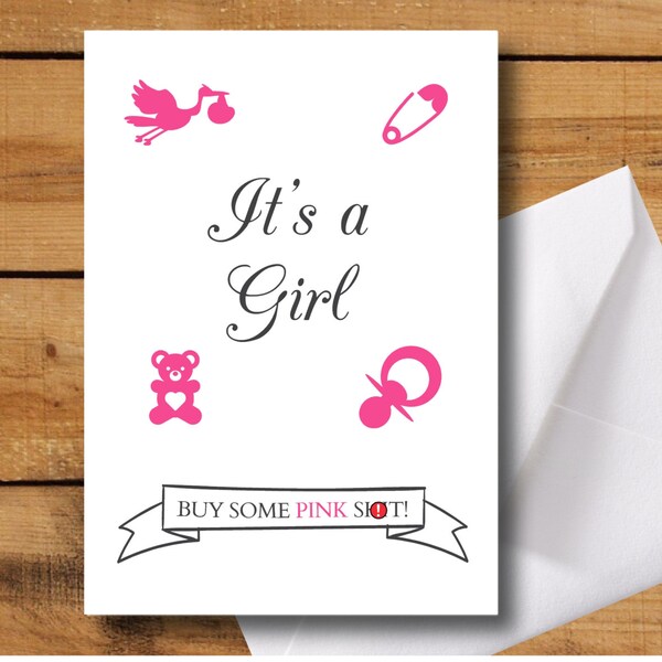 Rude New Baby Cards - Etsy