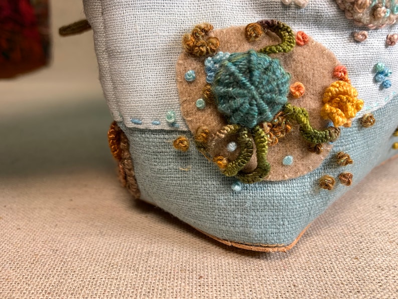 DIY Linen & Wool, Fully Lined, Zippered Pouch - Detailed Instruction ...