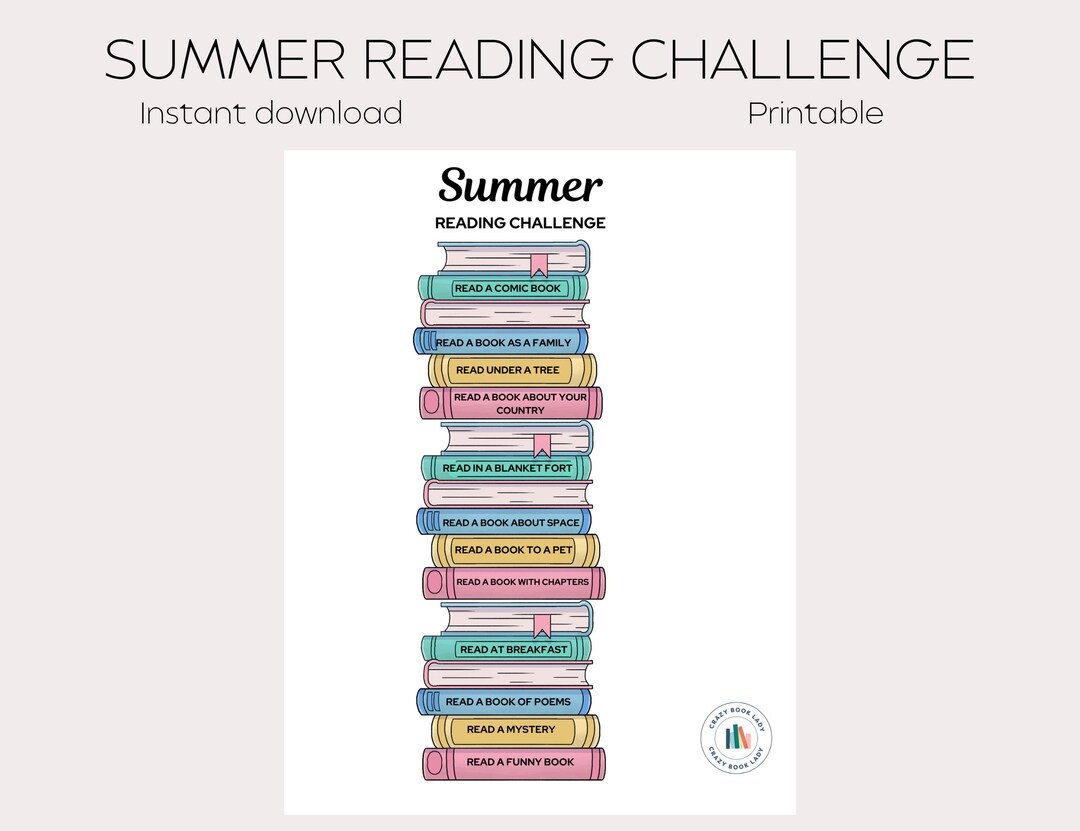 Summer Reading Challenge, Summer Reading, Kids Reading Challenges ...