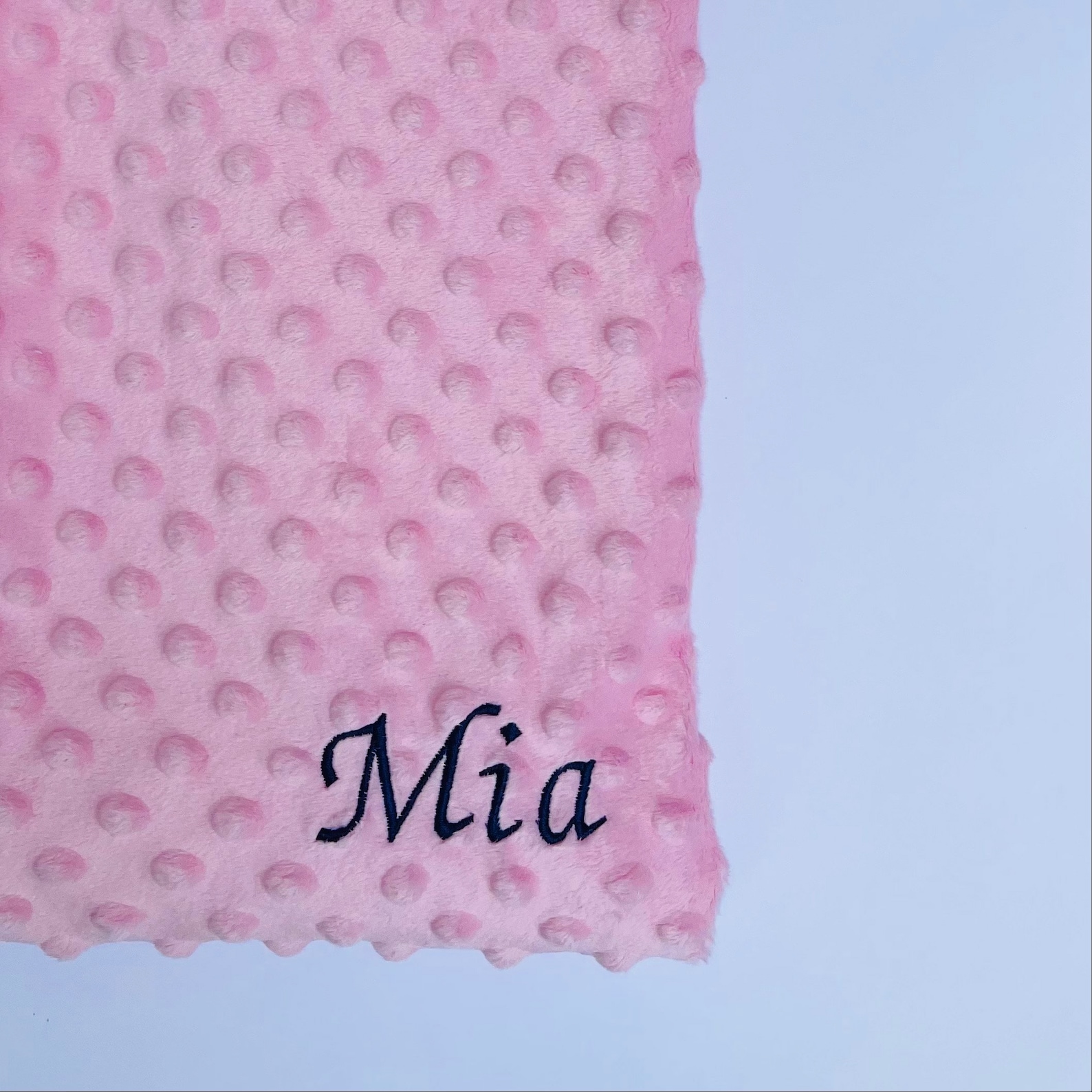 Baby Name Blanket, Personalized Embroidered,pink, Blue, Grey or White ...