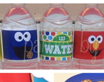 Sesame street water | Etsy