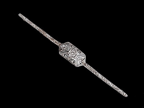 PLATINUM DIAMOND PIN - 2537ja4234 - Etsy