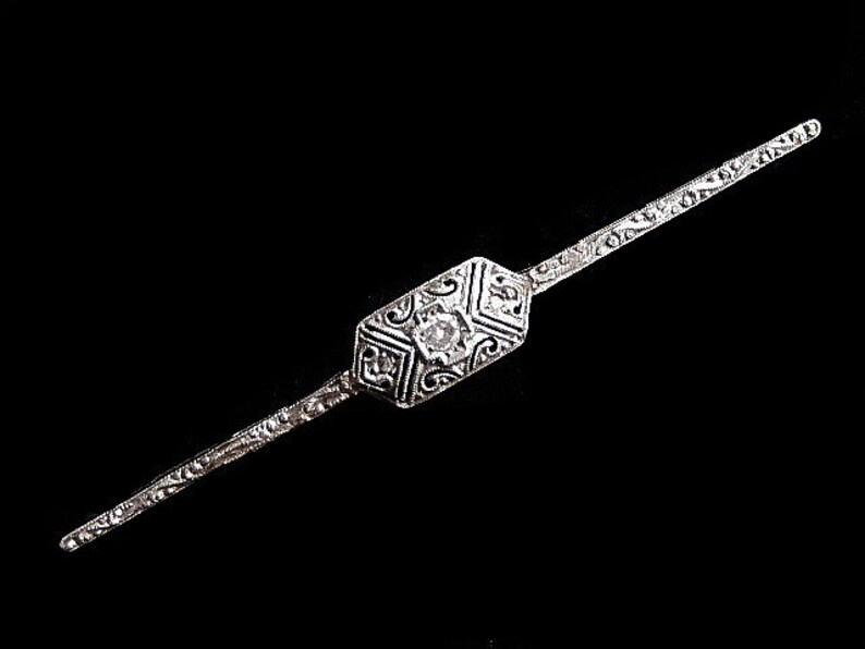 PLATINUM DIAMOND PIN - 2537ja4234 - Etsy