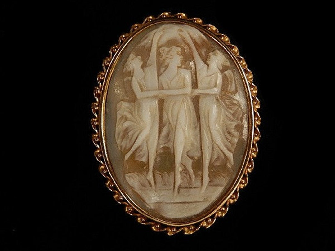 THREE GRACES CAMEO - 6407LJ143 - Etsy