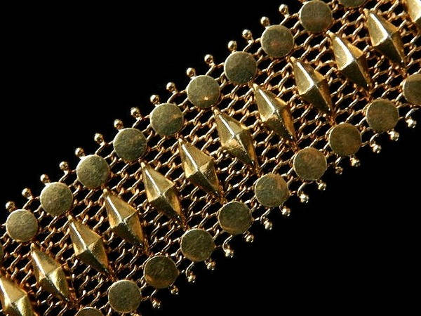GOLD MESH BRACELET 5466DG207 - Etsy