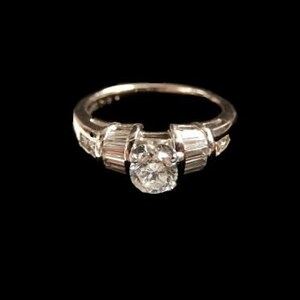 DIAMOND ENGAGEMENT RING 6406LJ142 - Etsy