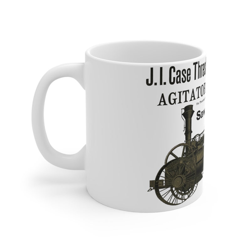 Case Threshing Machine 1880's Farm Tractor Steam Engine Traction Engine ...