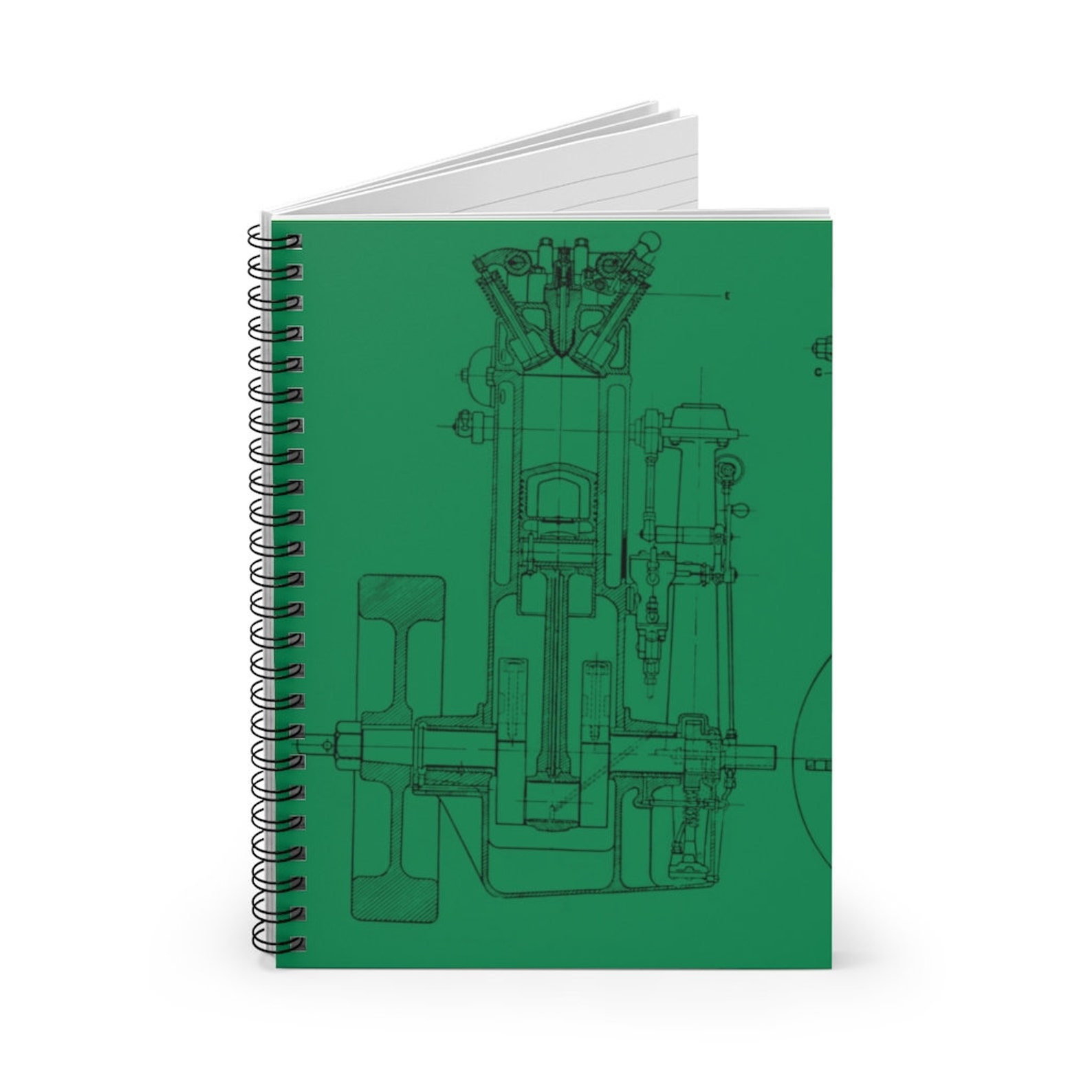 Engineer Engineering Schematic Drawing Spiral Notebook - Ruled Line - Etsy
