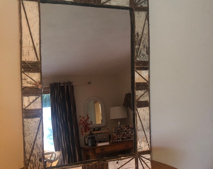 Cabin Mirror - Lodge Mirror - Wooden Mirror - Lodge Furniture - Natural ...
