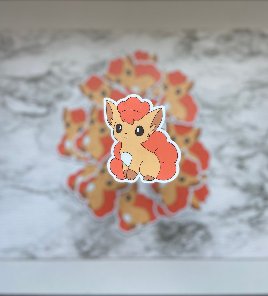 Vulpix Sticker - Etsy