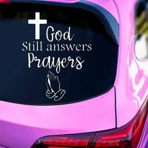 Christian Decal| Car Decals for Christians | Window Stickers Vinyl ...