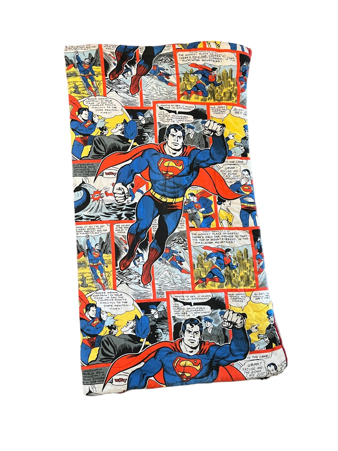 1975 Superman Sleeping Bag - Etsy