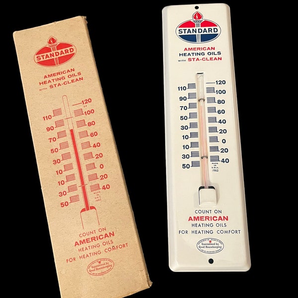 Vintage Thermometer - Etsy