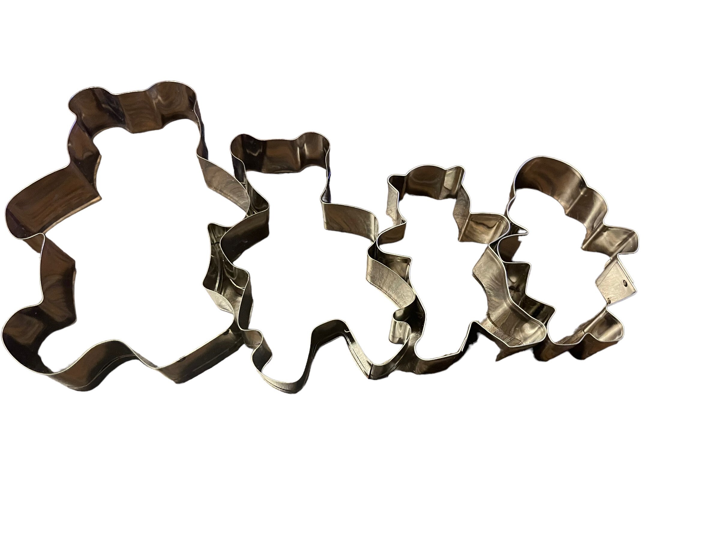 Vintage 1985 Storybook Collection Goldilocks Metal Cookie Cutters fox ...