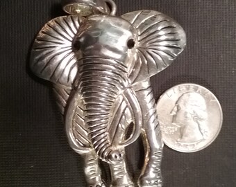 Fabric Patriotic Elephant Republican GOP keychain ornament | Etsy