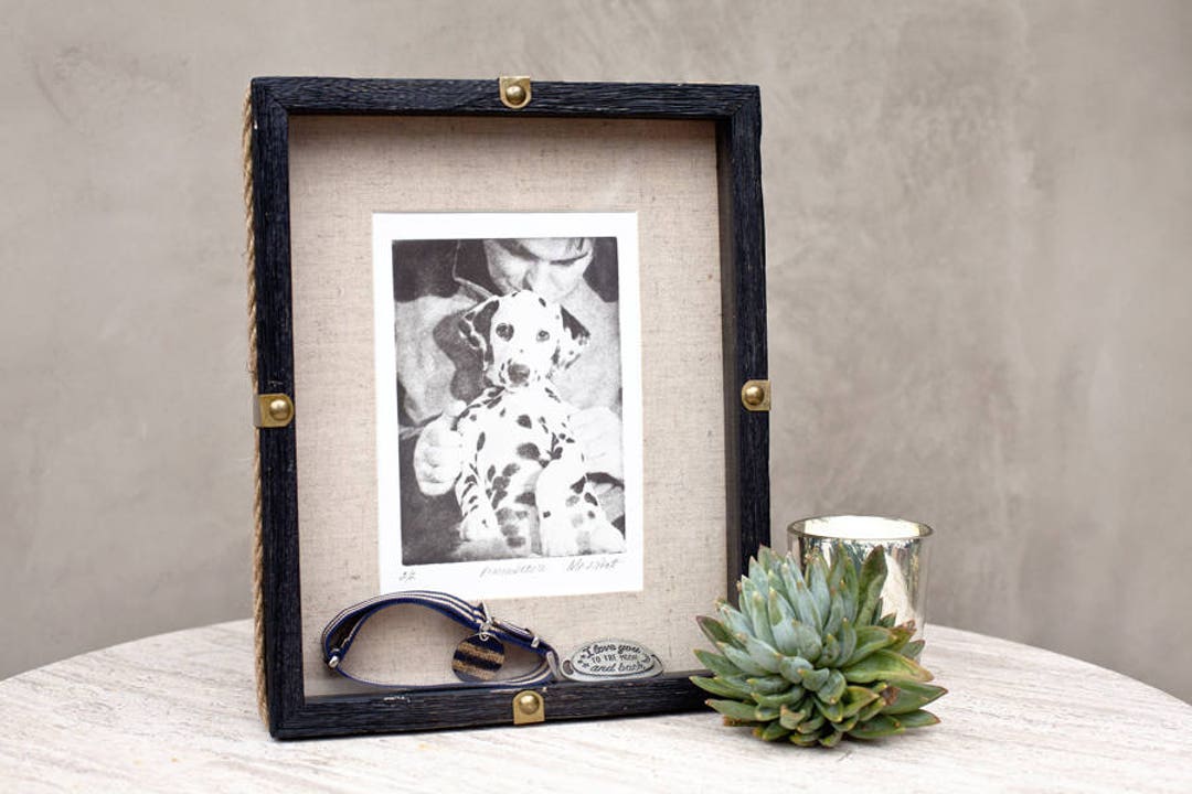 Pet Memorial Art Custom Dog or Cat Pet Art Portrait Using Your Pet ...
