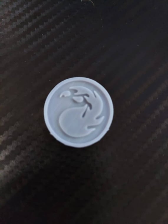 Unpainted Mountain Floating Mana Tokens | Etsy Ireland