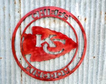 Chiefs Metal Sign | Etsy