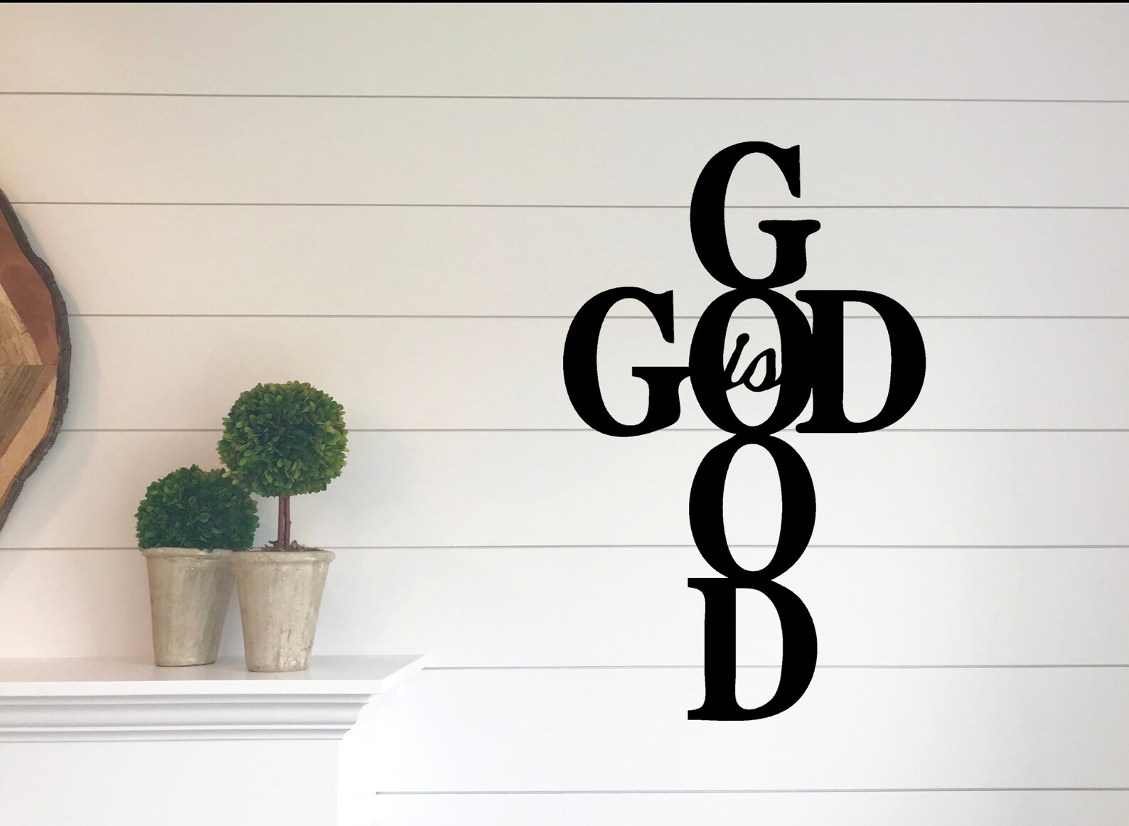 God is Good Metal Sign- Metal Art - Wall Decor- Metal Wall Art - Etsy