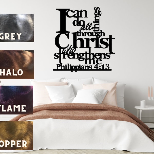 Metal Bible Verse Wall Art - Etsy